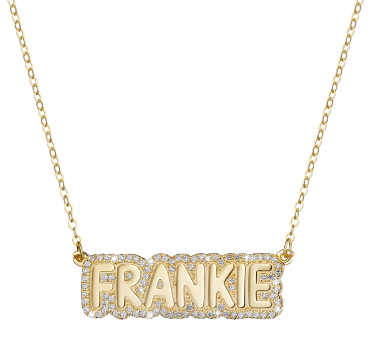 Iced Name Necklace – ReccoJewels